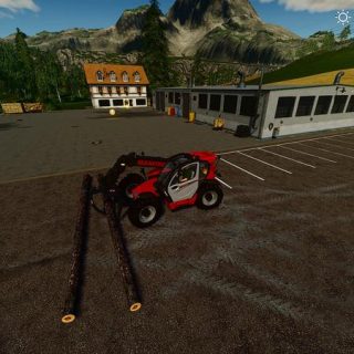 FS 19 Telehandler Poltergabel v1.0 - FS 25 modding - LS25 Mod download!