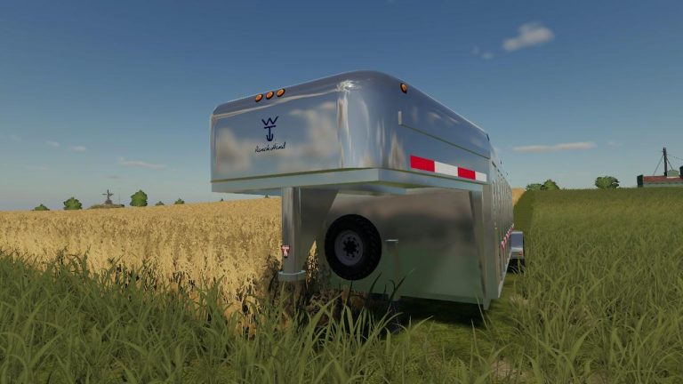 Mod Wilson Ranch Hand Livestock trailer v1.0 - FS 25 modding - LS25 Mod ...