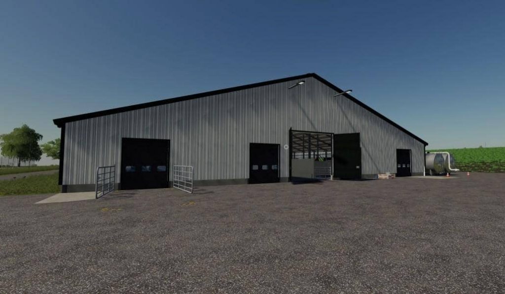 Mod Big Cow Shed V1.0 - FS 25 modding - LS25 Mod download! Mod Big Cow Shed V1.0 - FS 25 modding - LS25 Mod download!