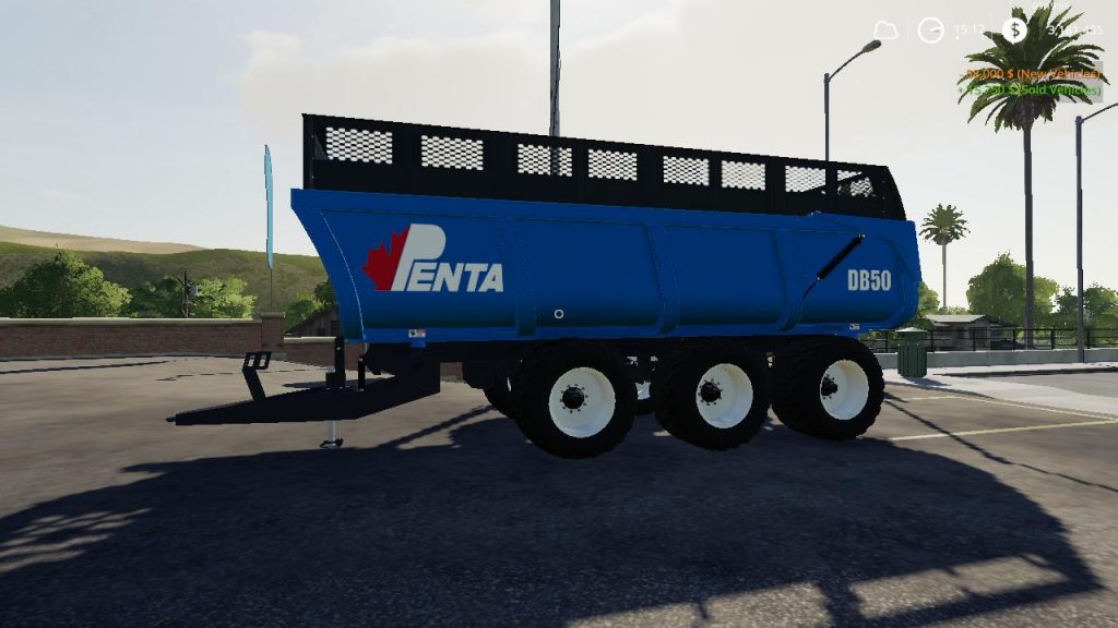 Trailer Penta DB 50 v1.0 - FS 25 modding - LS25 Mod download!