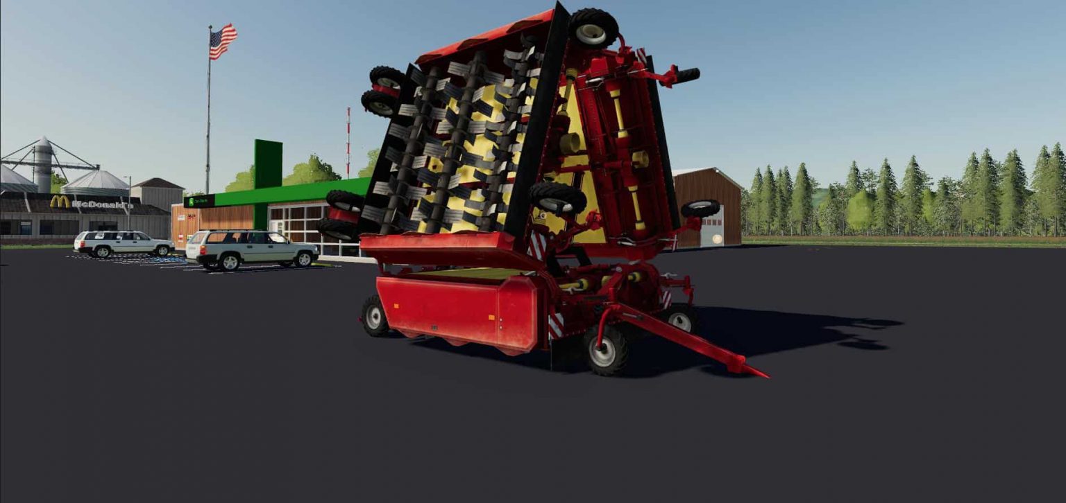 FS 19 18 ROW SUGAR BEET TOPPER v1.0 - FS 25 modding - LS25 Mod download!
