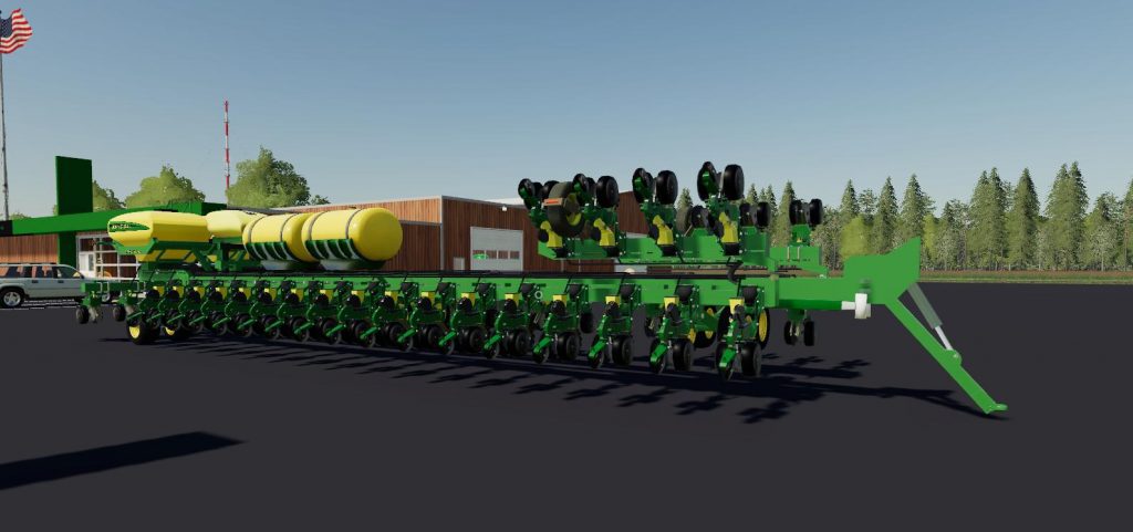 Mod John Deere DB120 v1.0 - FS 25 modding - LS25 Mod download!