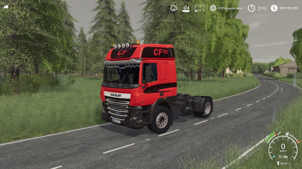 DAF CF95 v1.0.0.0 Truck - Farming Simulator 22 mod, LS22 Mod download!