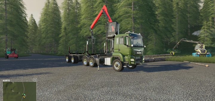 MERCEDES DLK MULHEIM AND THE RUHR V1.0 Truck - Farming Simulator 22 mod ...