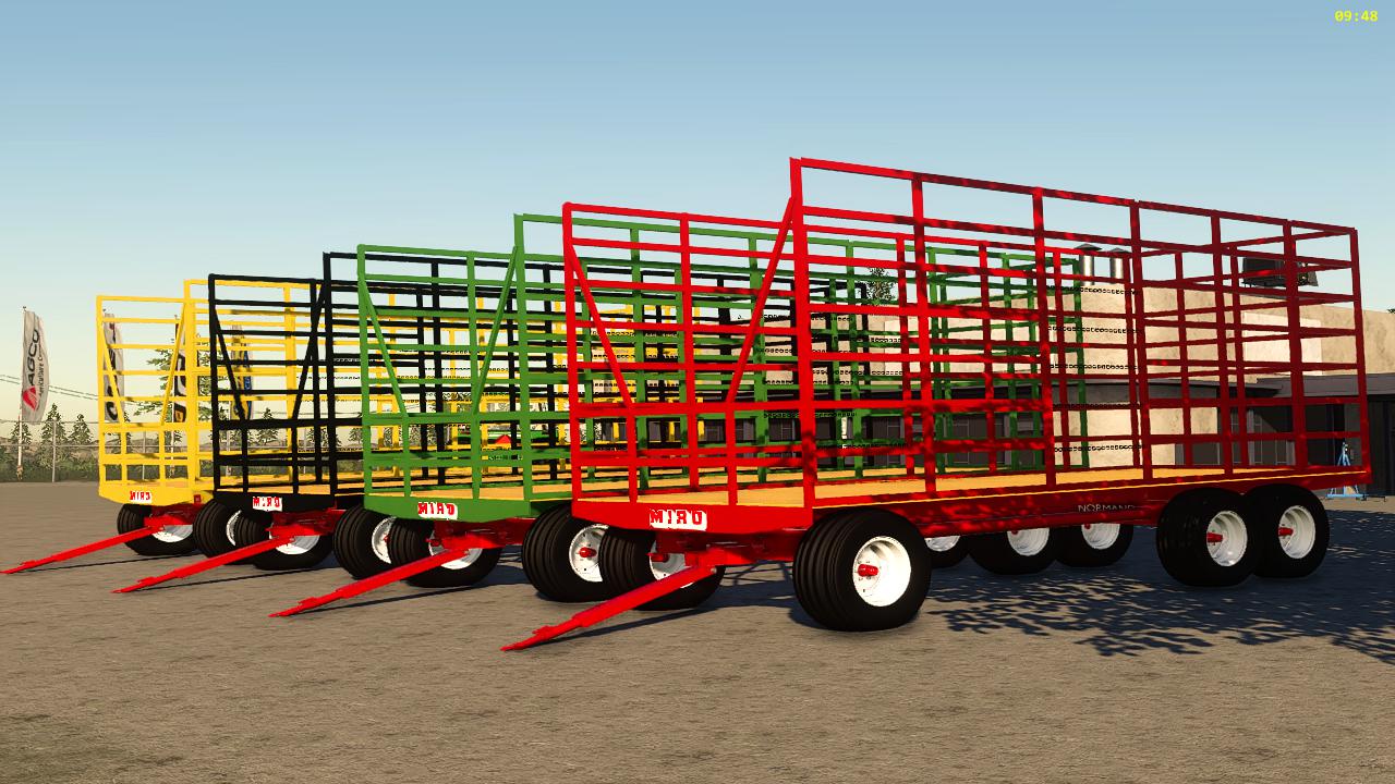 A old bale trailer mod for fs19 - farebxe A old bale trailer mod for fs19 - farebxe