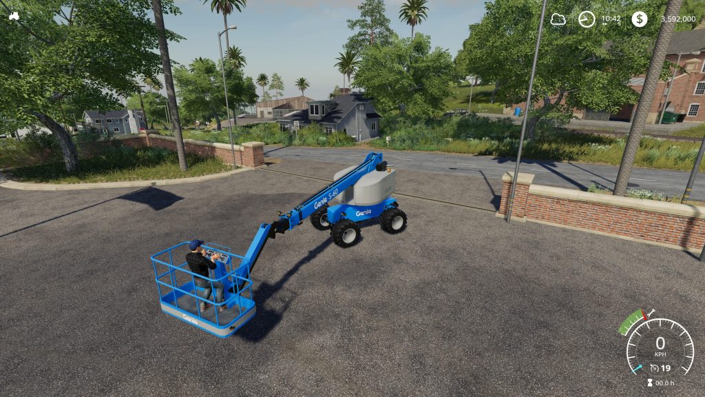 FS 19 Genie Boomlift v1.0 - FS 25 modding - LS25 Mod download!