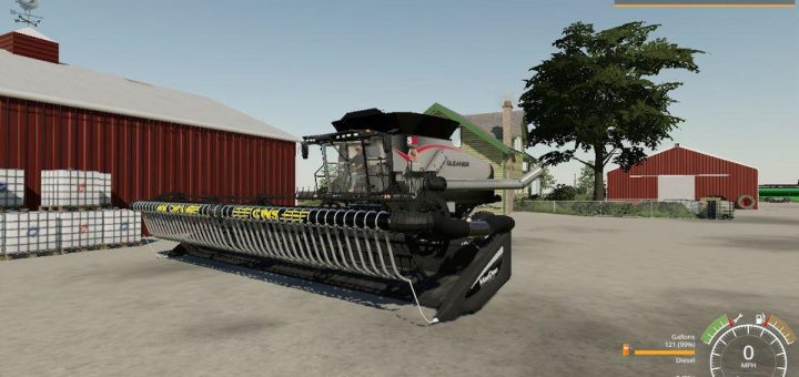 Mod MacDon PW8 Pick-Up v1.0 - Farming Simulator 22 mod, LS22 Mod download!