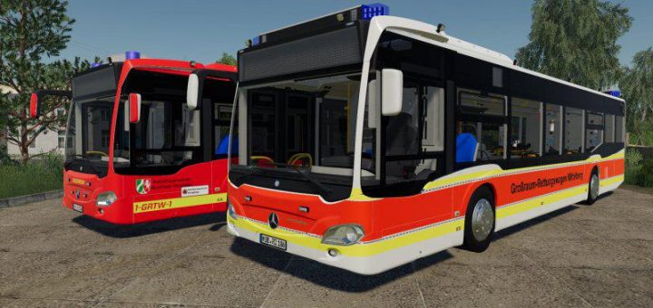 Mod Mercedes Benz Antos WLF von T&M v1.0 - Farming Simulator 22 mod ...