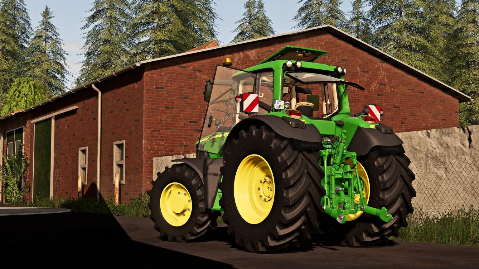 Tractor John Deere 6020/7020 Premium v2.0 - FS 25 modding - LS25 Mod ...