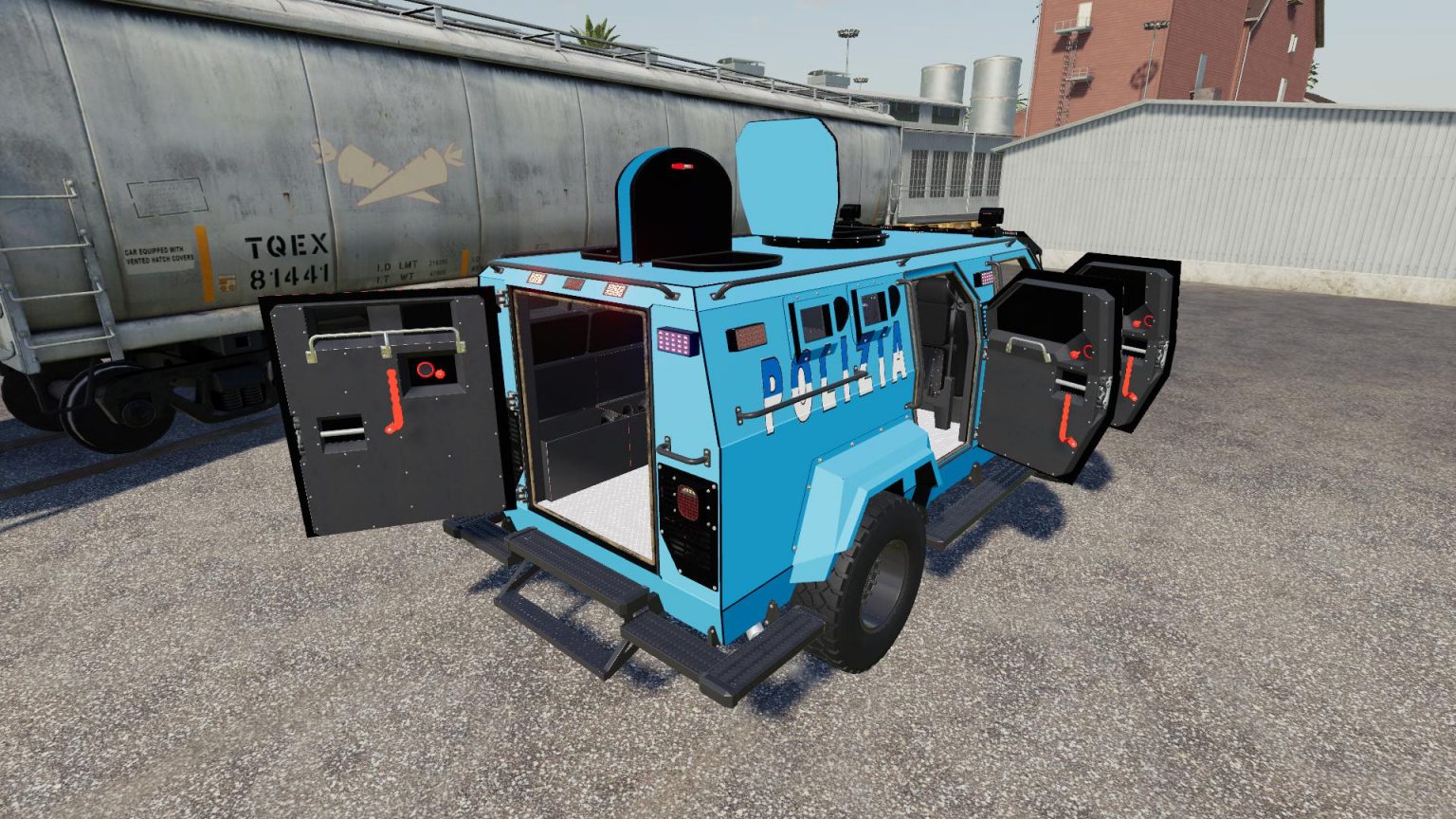 Mod SWAT Armored v1.0 - FS 25 modding - LS25 Mod download!