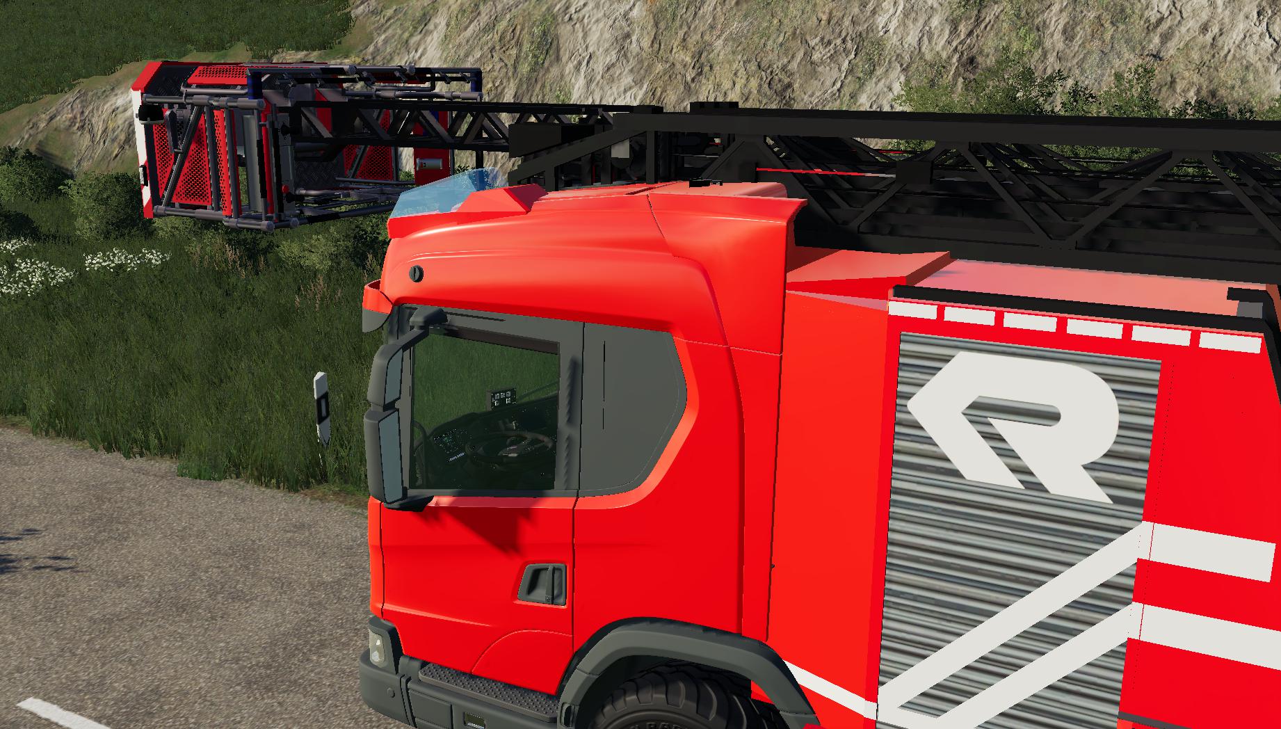 Scania XS30 DLK v1.0 Truck - FS 25 modding - LS25 Mod download!
