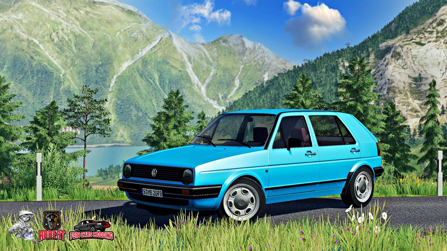 Mod Volkswagen Golf GL 1983 v1.0 - FS 25 modding - LS25 Mod download!