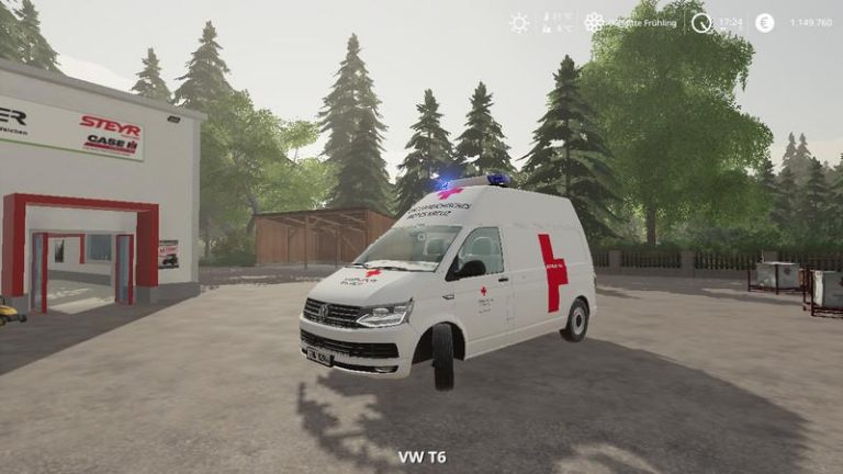 LS19 VW T6 RTW FF v1.0 - FS 25 modding - LS25 Mod download!