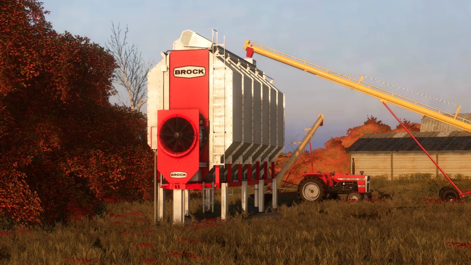 LS 19 Brock Grain Dryer HOTFIX v1.1 - FS 25 modding - LS25 Mod download!