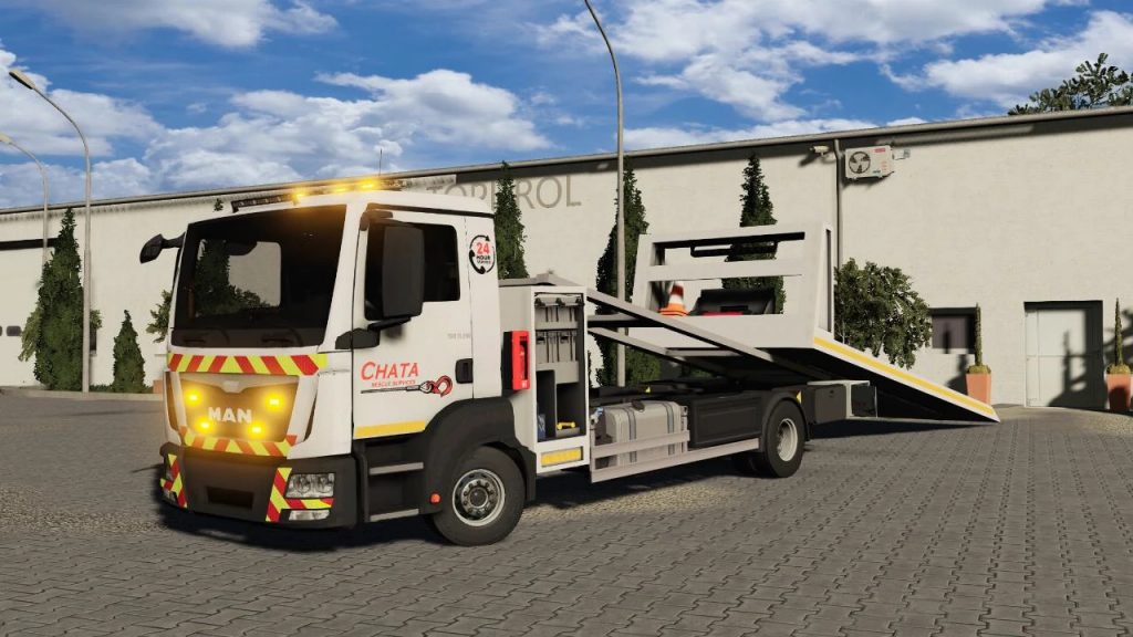 MAN TGM Rescue v1.0 LS19 - FS 25 modding - LS25 Mod download!
