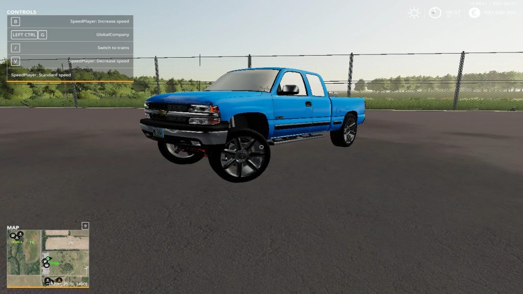 Mod 99 chevy silverado squatted v1.0 - FS 25 modding - LS25 Mod download!