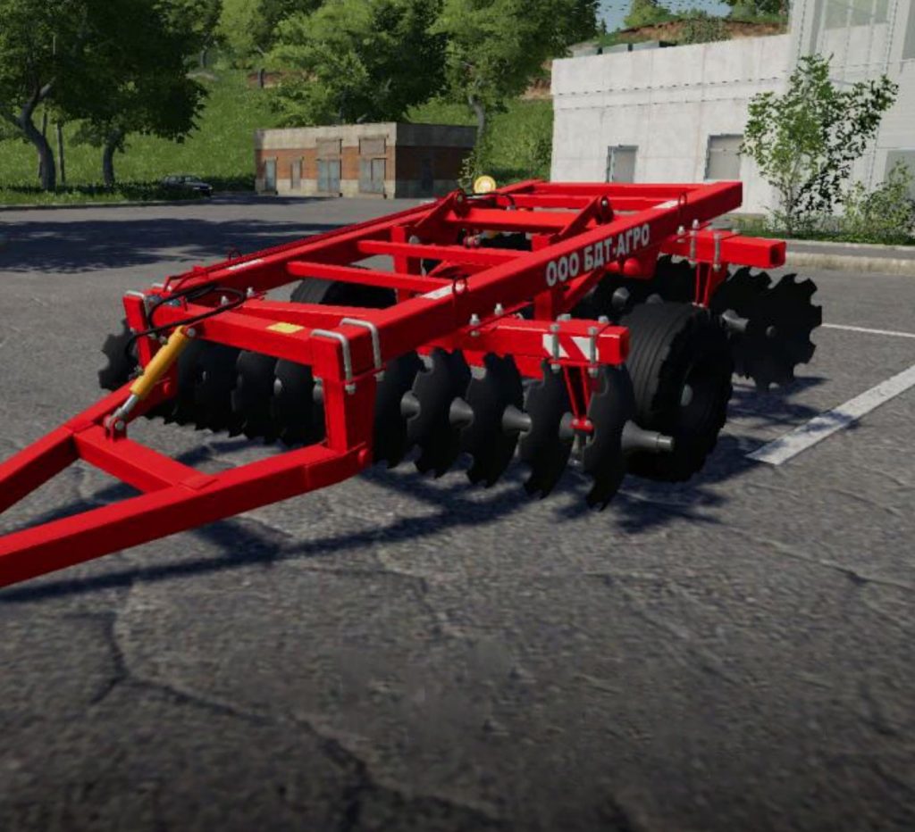 FS 19 Heavy disc harrow BDT-3 v1.0 - FS 25 modding - LS25 Mod download!