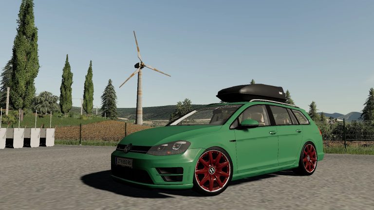LS19 VW Golf R Variant Edit v1.0 - FS 25 modding - LS25 Mod download!