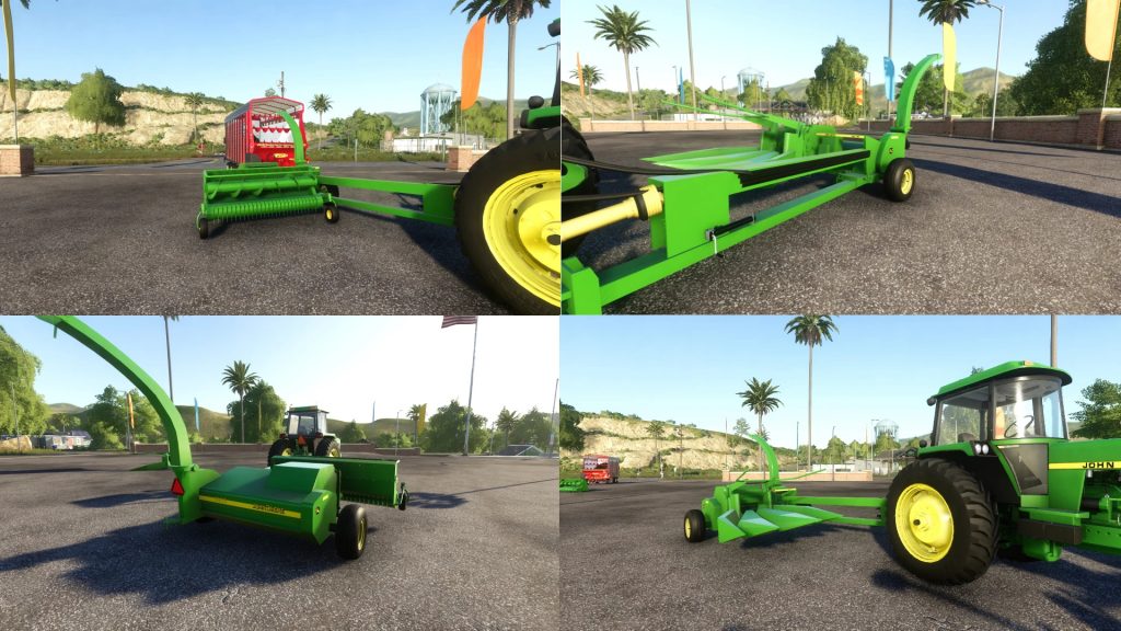 FS 19 John Deere 3955 Pull-Behind Chopper v1.0 - FS 25 modding - LS25 ...