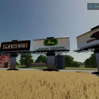 LS22 Billboards v1.0 - Farming Simulator 22 mod, LS22 Mod download!