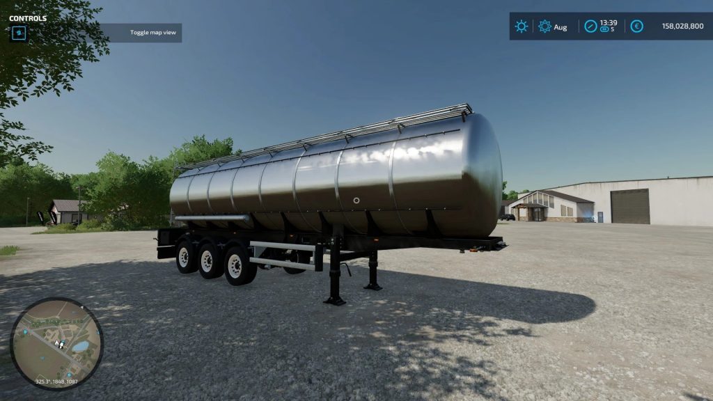 LS22 Bulk Tanker Colorable v1.0.0 - FS 25 modding - LS25 Mod download!