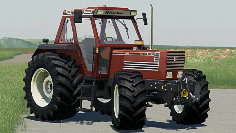 LS22 Fiatagri 180-90 v1.0.0.1 - FS 25 modding - LS25 Mod download!