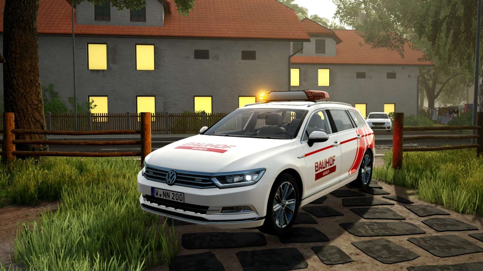 LS22 Volkswagen Passat B8 2015 v1.1.0.0 - Farming Simulator 22 mod ...