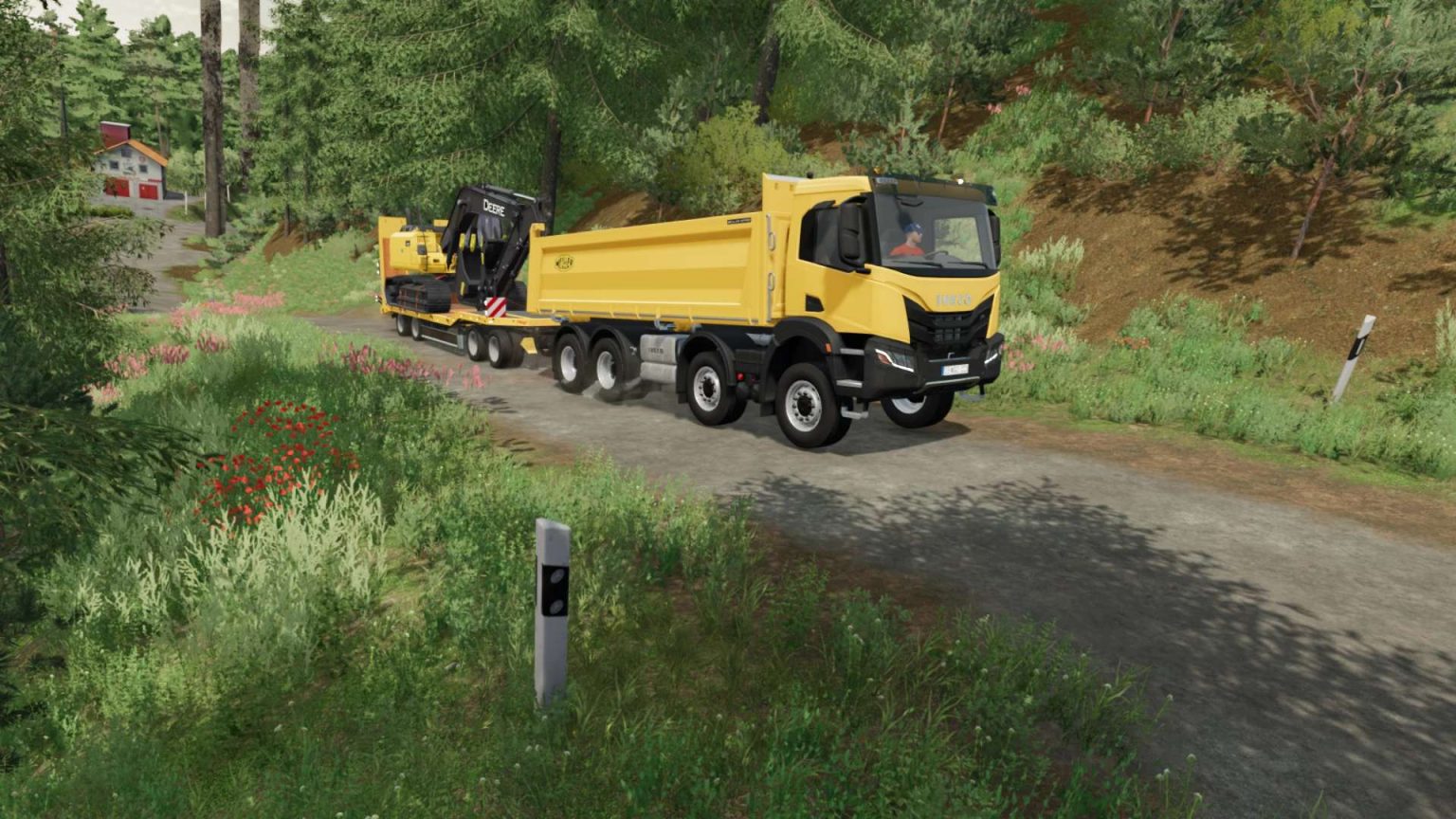 LS22 IVECO X-WAY 8X8 MEILLER KIPPER V1.0.2.0 - FS 25 modding - LS25 Mod ...