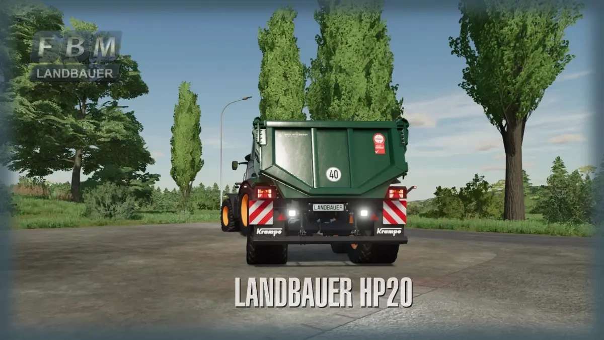 LS22 Landbauer HP20 v1.0.0.0 - FS 25 modding - LS25 Mod download!