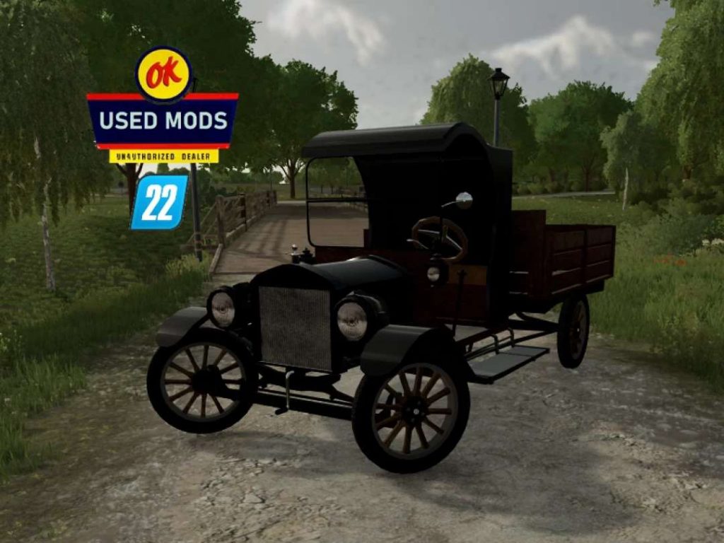 LS22 Old Truck Model T Flat bed v1.0.0.0 - FS 25 modding - LS25 Mod download!