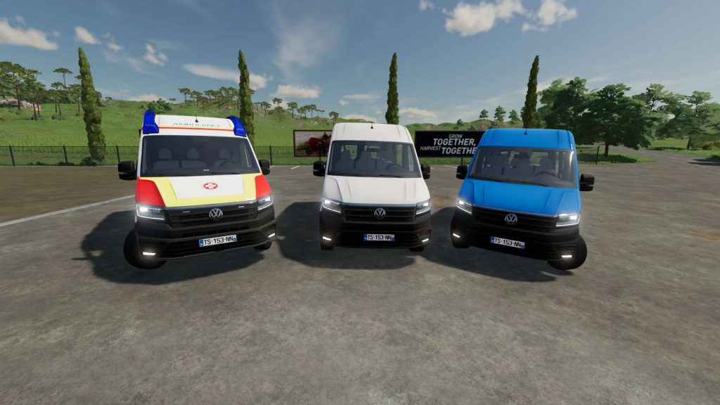 LS22 VW Crafter v1.0.0.0 - FS 25 modding - LS25 Mod download!