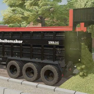 LS22 Schuitemaker Siwa 720/840 Black Beauty v1.0.0.0 - FS 25 modding - LS25 Mod download!