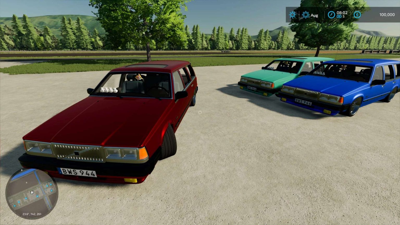 LS22 Volvo 745 USA v1.0.0.1 - Farming Simulator 22 mod, LS22 Mod download!