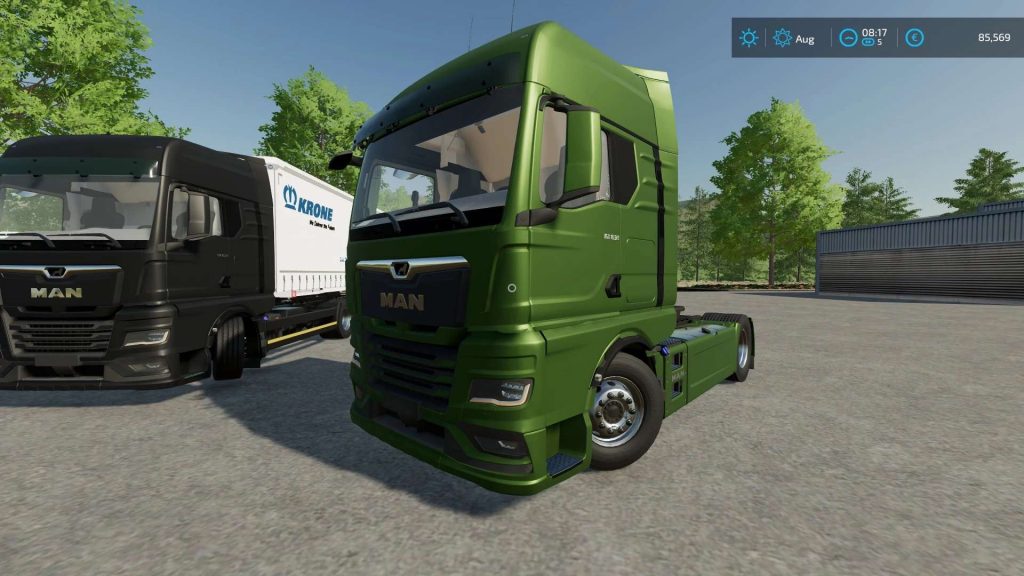 LS22 MAN TGX 2020 + Swap bodies Addon v1.0.0.0 - FS 25 modding - LS25 ...