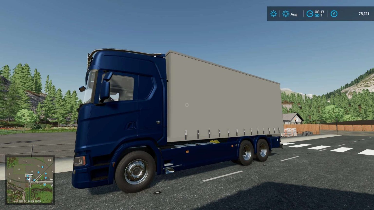 LS22 SCANIA PACK V1.0.0.0 - FS 25 modding - LS25 Mod download!