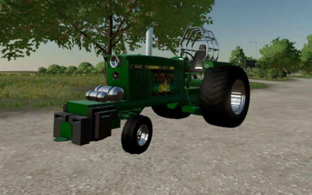 LS22 John Deere pulling tractor v1.0.0.0 - FS 25 modding - LS25 Mod ...