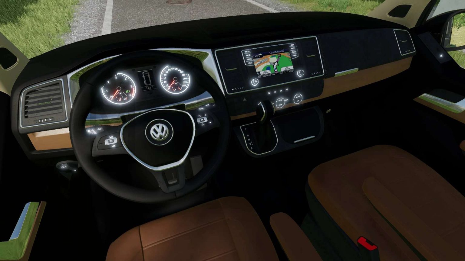 LS22 Volkswagen Multivan T6 2016 v1.0.0.1 - FS 25 modding - LS25 Mod ...