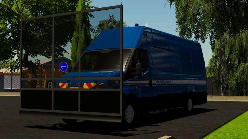 LS22 Iveco Daily Gendarmerie v1.0.0.0 - FS 25 modding - LS25 Mod download!