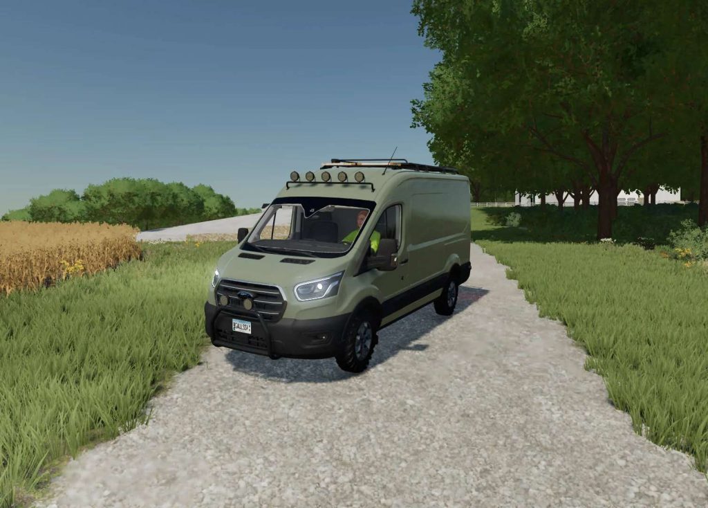 LS22 Ford Transit MK8 (remake) v1.0.0.0 - FS 25 modding - LS25 Mod ...