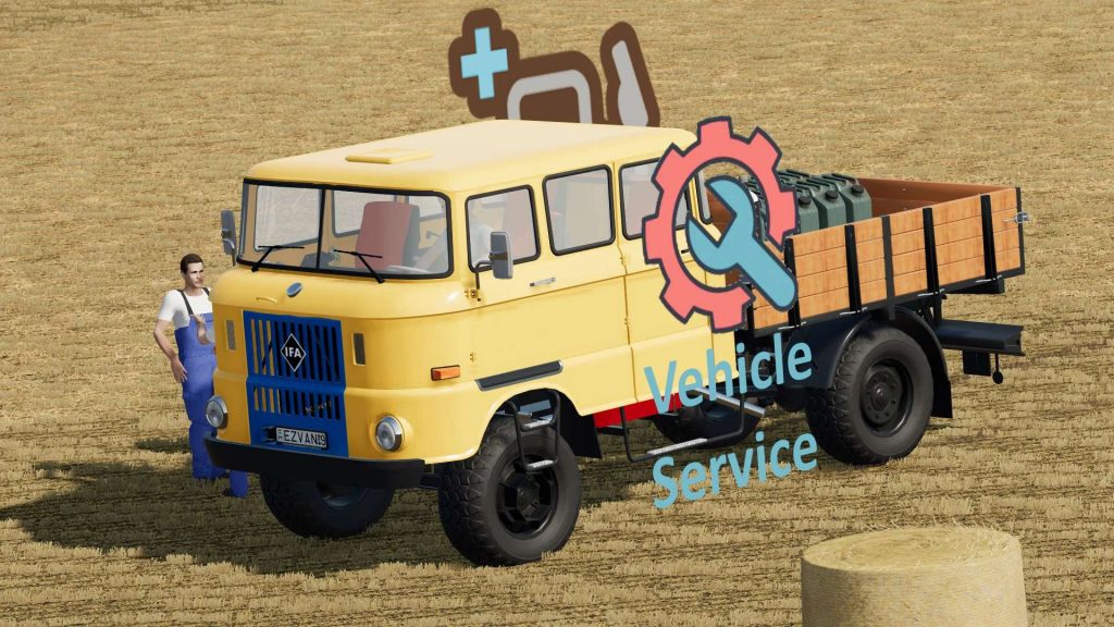 LS22 IFA W50 Service Truck V2.0.0.0 - FS 25 modding - LS25 Mod download!