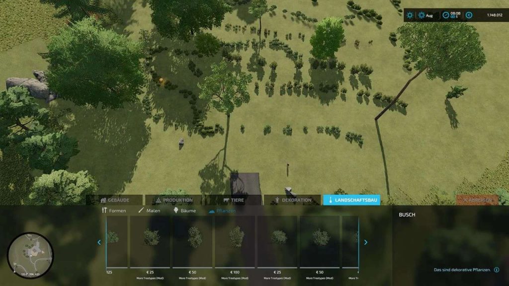 LS22 More tree types v1.0.0.1 - FS 25 modding - LS25 Mod download!