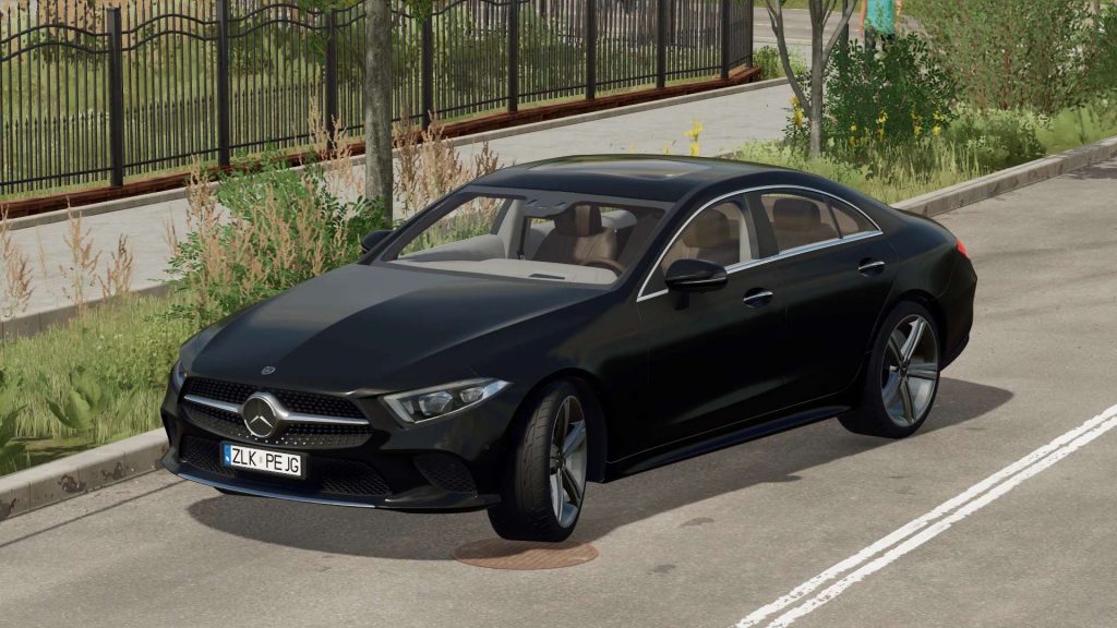LS22 Mercedes-Benz CLS 2018 v1.0.0.0 - Farming Simulator 22 mod, LS22 ...