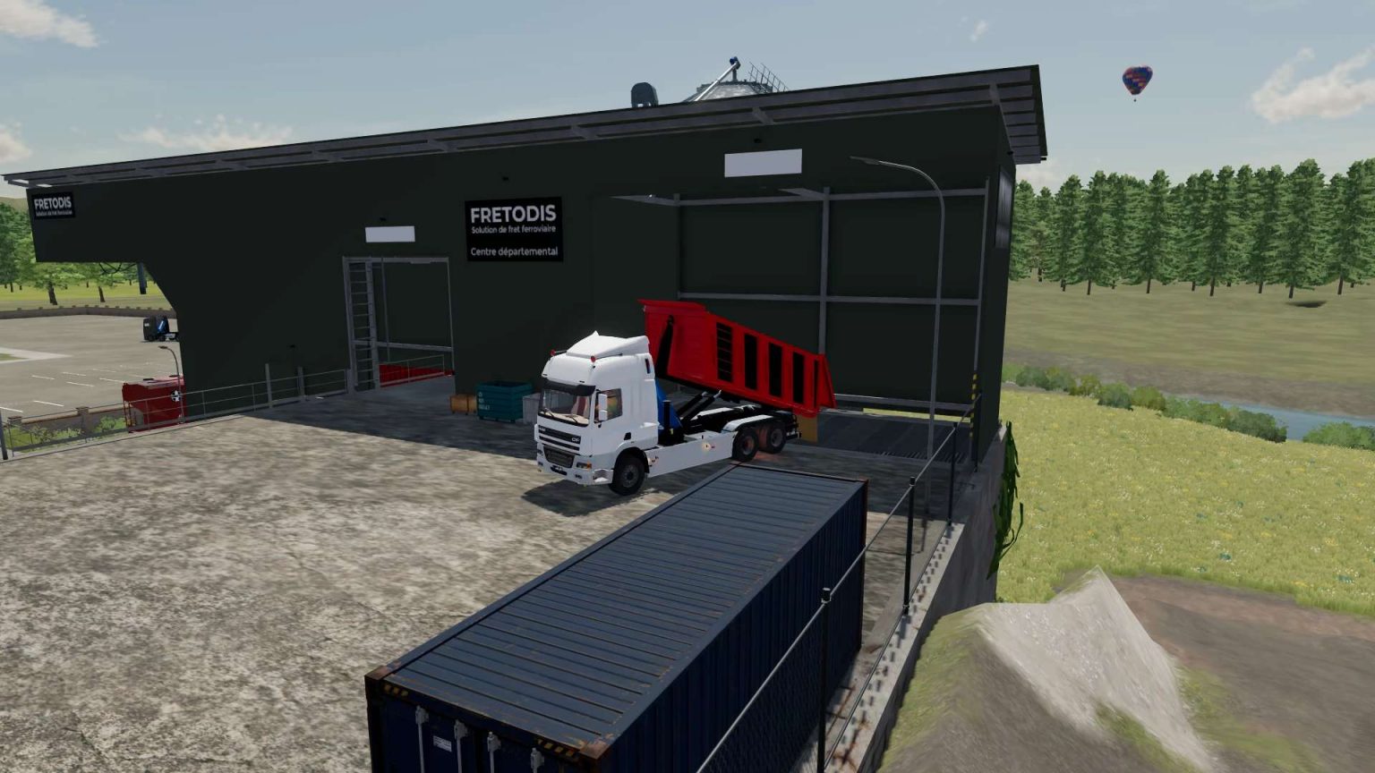 LS22 Railway station v1.0.0.0 - FS 25 modding - LS25 Mod download!