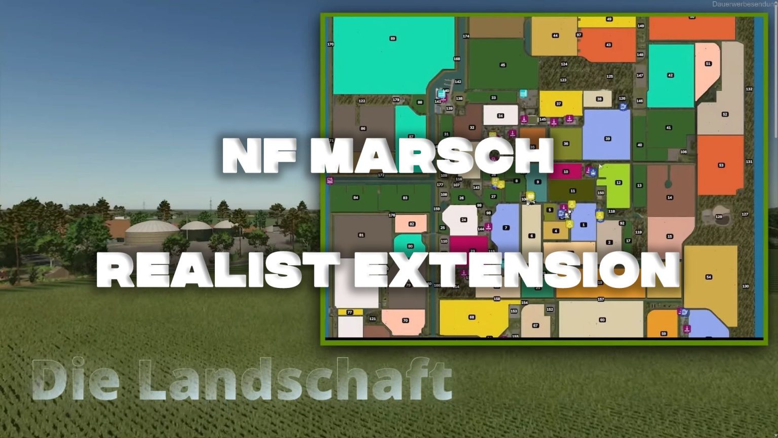 LS25 NF Marsch Realistic Extension V0.1.1.0 - FS 25 modding - LS25 Mod download!