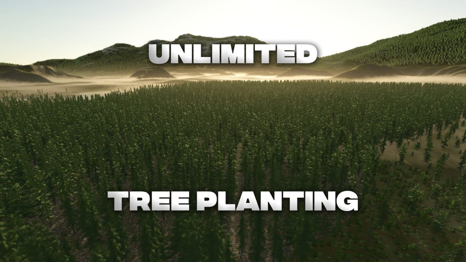 LS25 Unlimited Tree Planting V1.0.0.0 - FS 25 modding - LS25 Mod download!