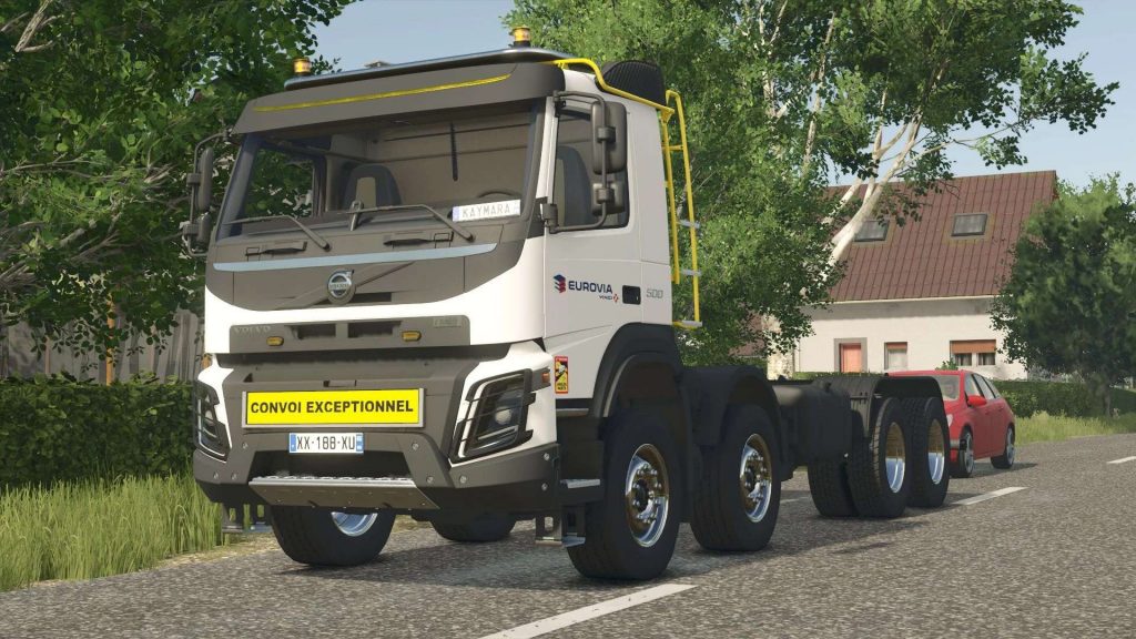 LS25 Volvo FMX Ampiroll 8x4 v1.0.0.0 - FS 25 modding - LS25 Mod download!