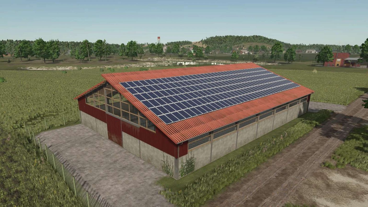 LS25 Modern Cow Stable v1.0.0.1 - FS 25 modding - LS25 Mod download!