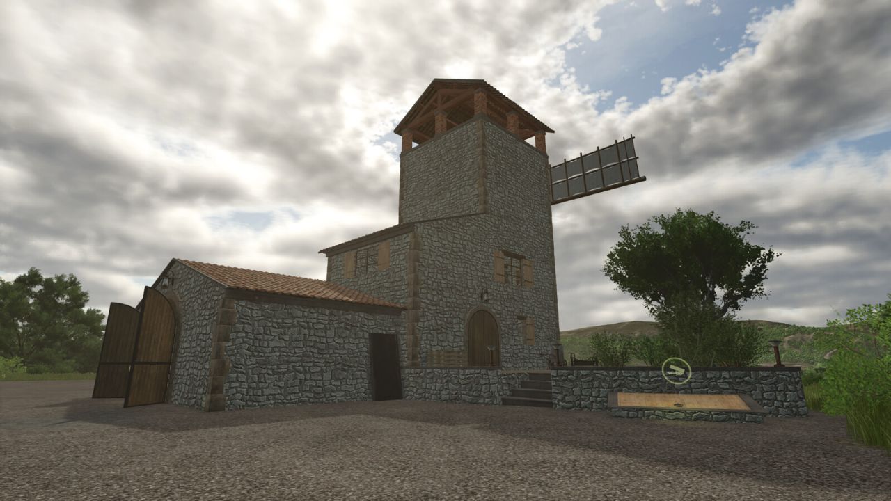 LS22 Windmill And Its Bakery V1.0.0.0 - FS 25 modding - LS25 Mod download!