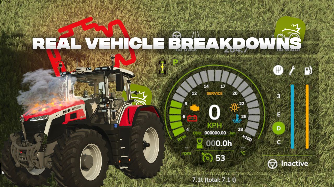 LS25 Real Vehicle Breakdowns BETA 11 v0.9.5.5 - FS 25 modding - LS25 ...