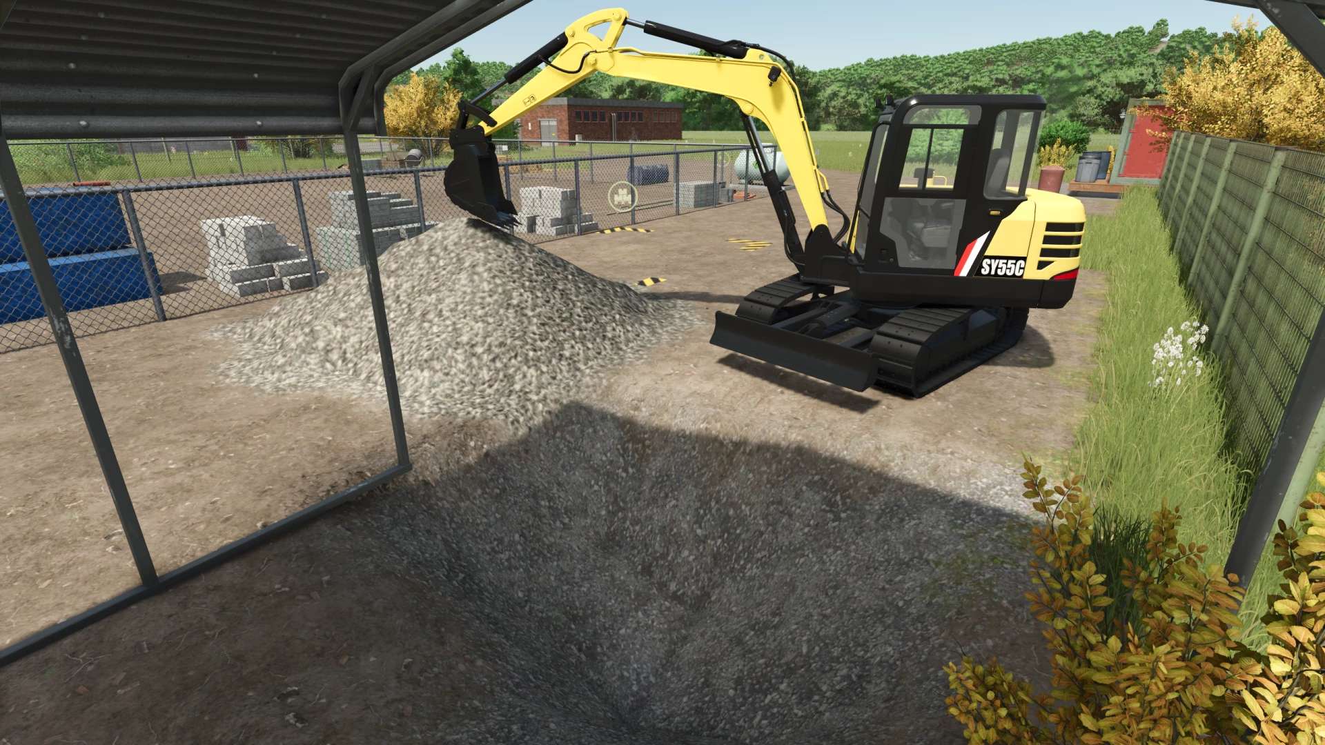 LS25 Sany 55C v1.0.0.0 - FS 25 modding - LS25 Mod download!